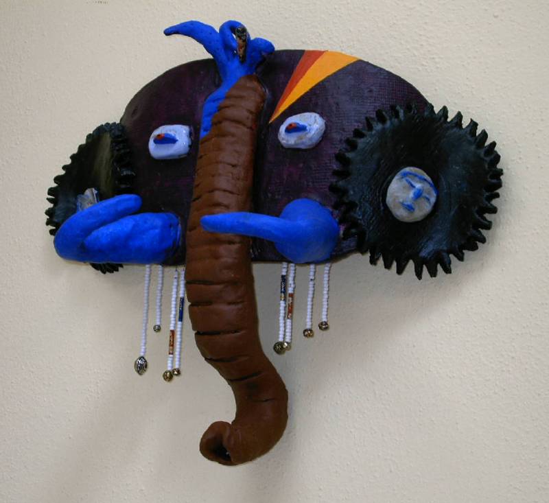 Elephant Mask Details